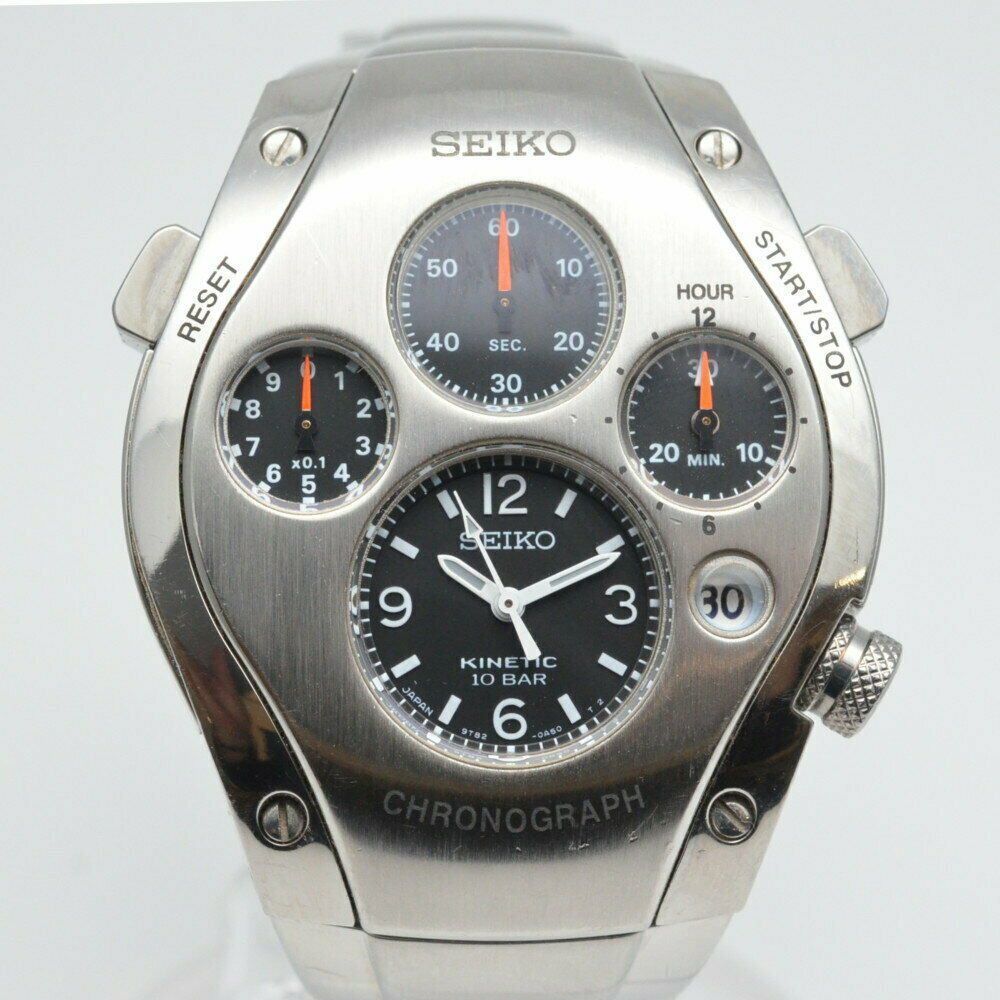 SEIKO Sportura 3rd Kinetic SBCG001 9T82-0A50 Men's Watch 1000 Limited ...