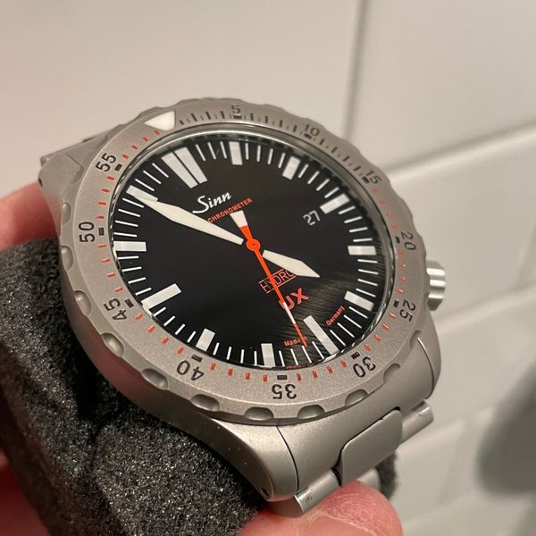 FS: Sinn UX EZM 2 B Hydro on Bracelet - $1450 | WatchCharts