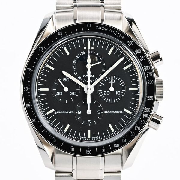 [Pre-Owned] A Product Omega Speedmaster Professional Moon Phase Watch ...