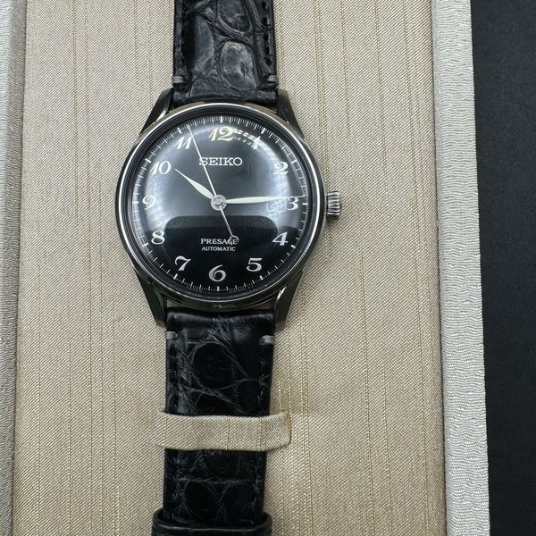 Seiko Presage Black Urushi Lacquer Automatic Watch | WatchCharts ...