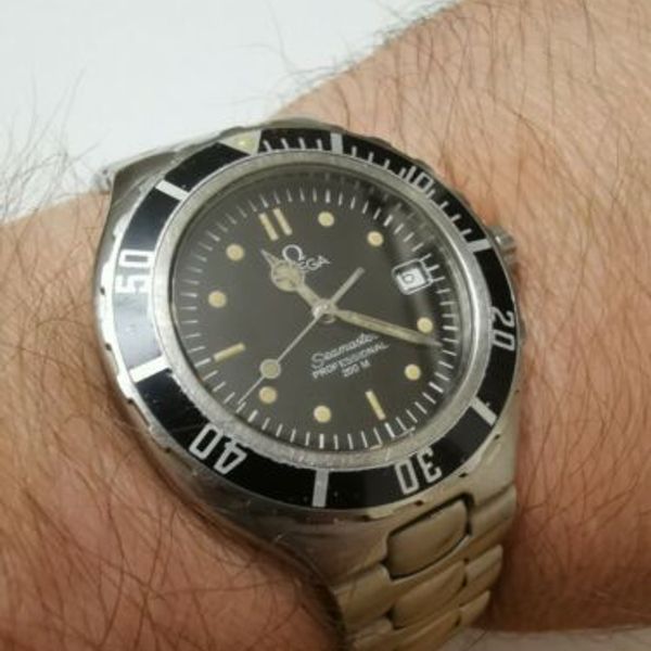 Omega Seamaster Professional 200m Mercedes Hands | WatchCharts Marketplace