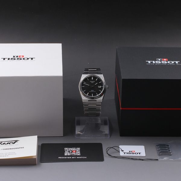 [w/Box, Paper] TISSOT PRX Powermatic 80 T137407A Sapphire AT Watch ...