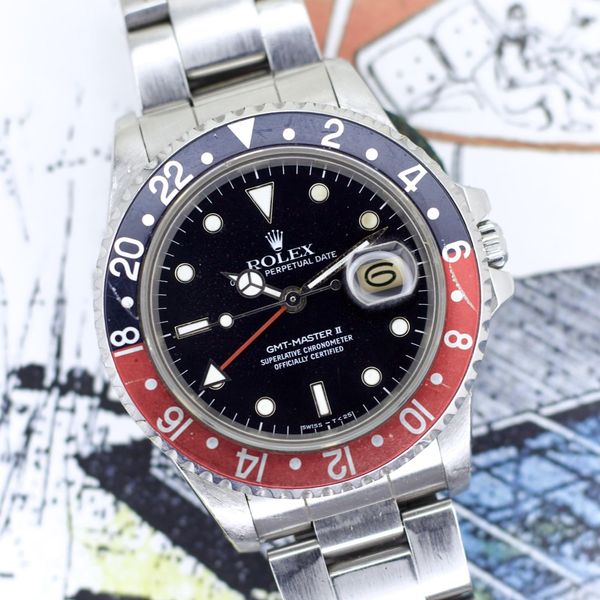 [WTS] Rolex GMT “Fat Lady” Coke ref. 16760 1987 with R4 serial and 2 ...