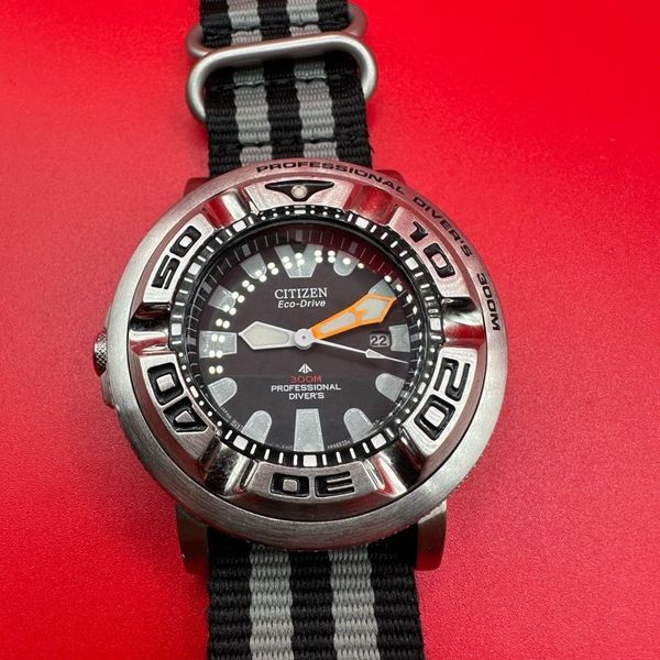 Citizen Eco-Zilla With Strap Adapters | WatchCharts