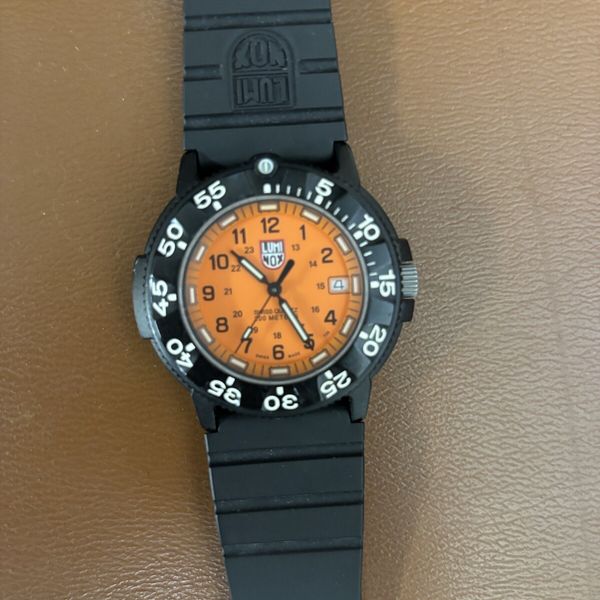 luminox watch Series 3000/3600 V3 Orange Face | WatchCharts Marketplace