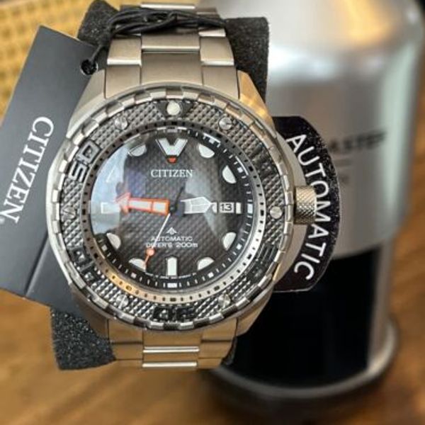 CITIZEN Automatic PROMASTER DIVE TITANIUM Men's Watch - NB6004-83E MSRP ...
