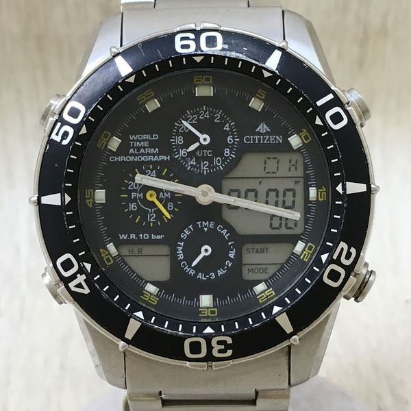[Used] CITIZEN Citizen / Quartz Watch / Digiana / Stainless Steel ...
