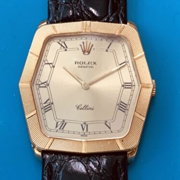 Rolex Cellini Fantastic Vintage Hexagon Yellow Gold Ref. 4170 ( 605) | WatchCharts
