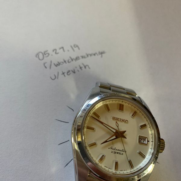 [WTS] Seiko SARB035 Cream Dial | WatchCharts Marketplace