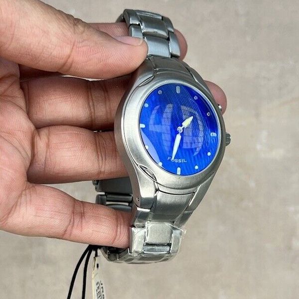 Rare FOSSIL Big Tic JR-8096 Blue Quartz Animated Watch, Box, Tags + New Battery | WatchCharts ...