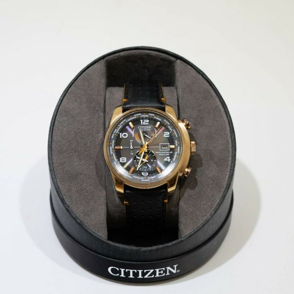 Citizen Eco-Drive World Time A-T Atomic H820 Radio Control Solar Watch ...