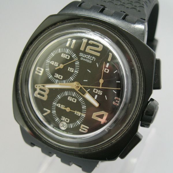 Men's SWATCH CHRONOGRAPH, Date, New Battery, ETA V8 Quartz Movement, 4 ...
