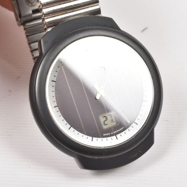 Junghans Mega Solar Radio Controlled Watch - Solar - Ceramic - Ana-Digi ...