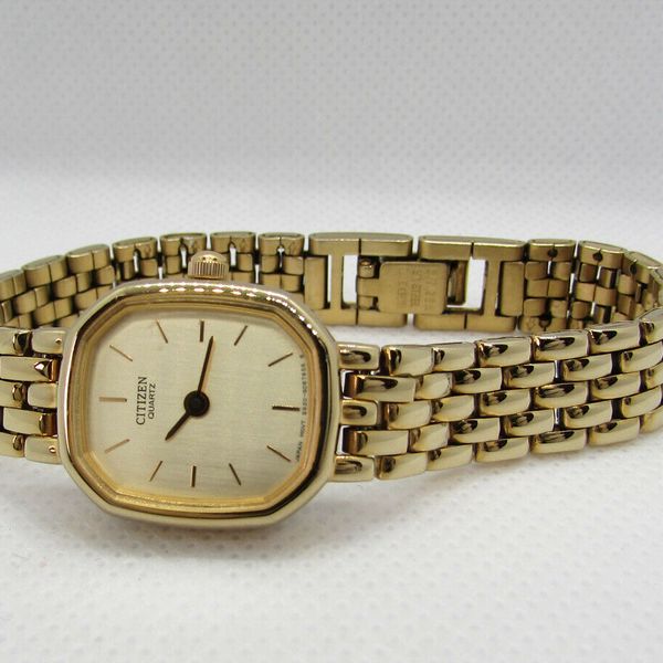 Citizen Ladies Quartz Cocktail Watch - Gold Tone / Plated - 5920 ...