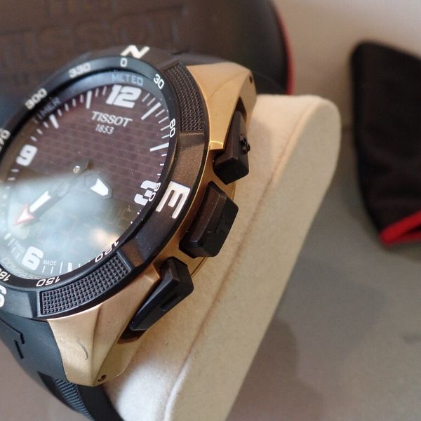 Tissot T-Touch Solar Rose Gold Titanium NBA Special Edition ...