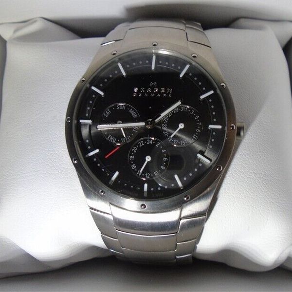 Skagen 596XLTXM Titanium Men's Watch | WatchCharts Marketplace