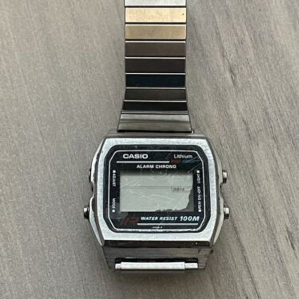 Casio Polished W-780 Module 549 9 mm Quartz Water Resistant FOR PARTS ...