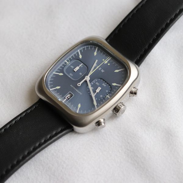 [WTS] Brew Watch Co. Retrograph (Cobalt) $295 | WatchCharts Marketplace