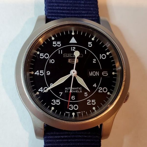 [$70 USD] FS: Seiko SNK809 Black Dial Automatic Field Watch (7s26 ...