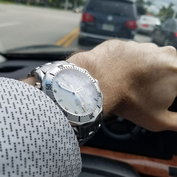 Omega Seamaster Pro SMP Auto White Dial Extra Bezels, Inserts, & Dial ...