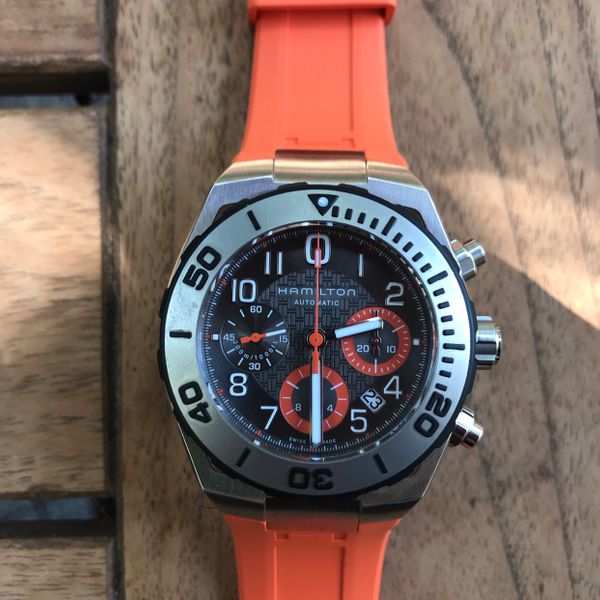 FS: Hamilton Khaki Navy Sub Chrono | WatchCharts Marketplace