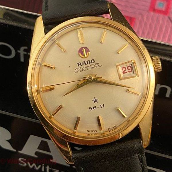 FS: Mid-1960s Rado 56-H Chronometer in 18k gold. | WatchCharts Marketplace