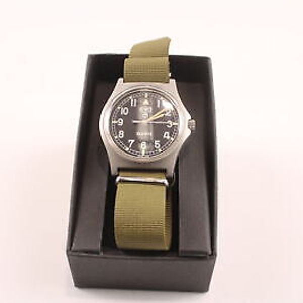 Mens Vintage CWC G10 1989 Military Issue Watch Quartz Working/Missing ...