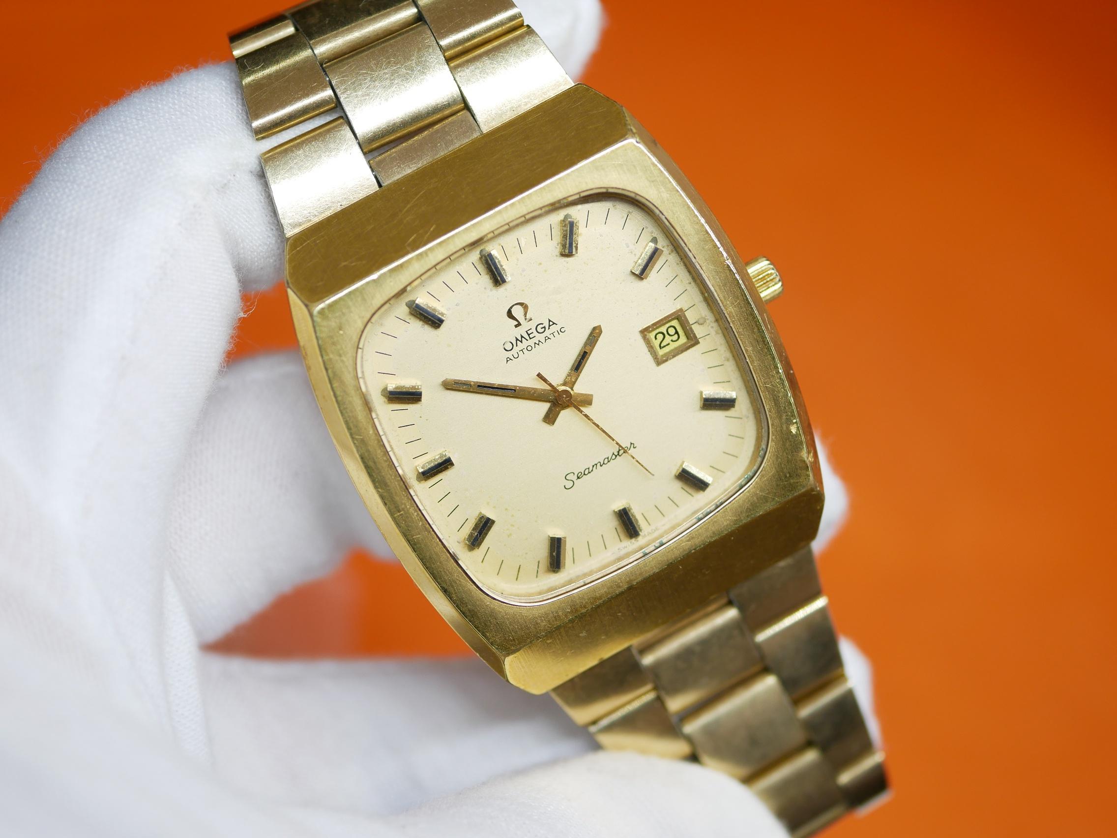 Omega Seamaster Big Square 166.171 Price as of December 2025 | WatchCharts