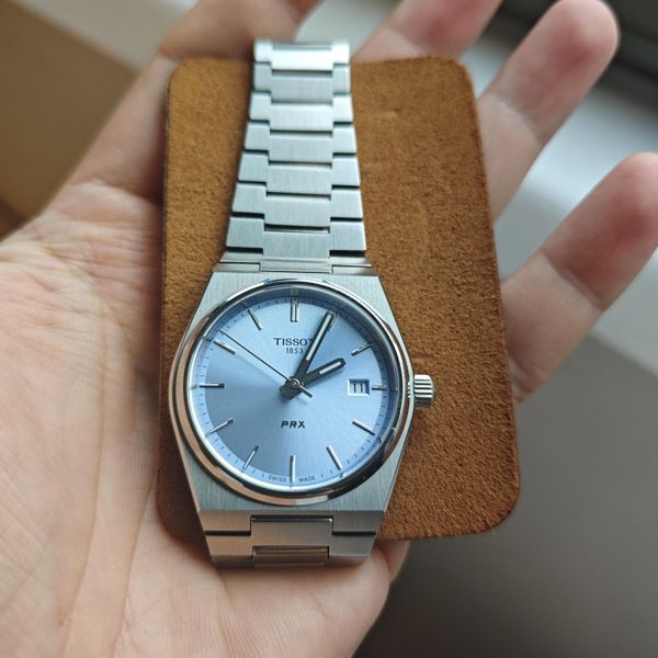 [WTS] TISSOT PRX QUARTZ Light blue 35mm + extras! | WatchCharts Marketplace