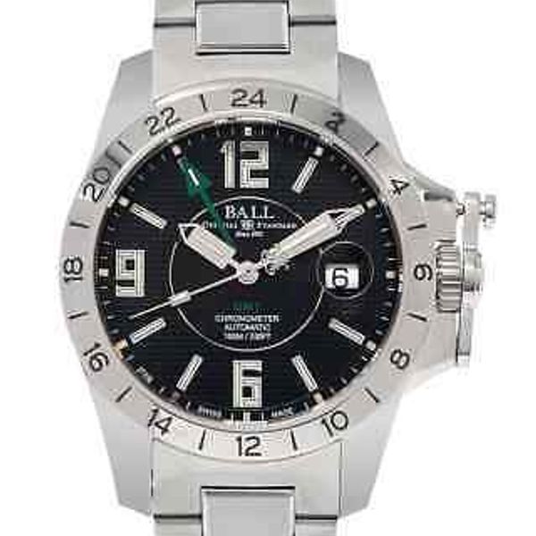 Ball Hydrocarbon Magnate GMT Chronometer Automatic Men's Watch GM2098C ...