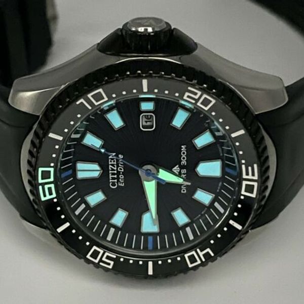 Citizen Promaster Eco-Drive 300M Diver 48mm Men's Rubber Watch BN0085 ...