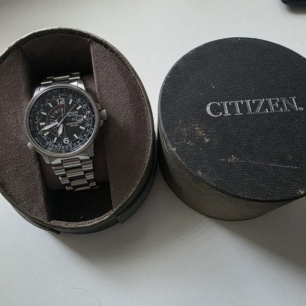 Citizen NIGHTHAWK eco drive. One owner from new. | WatchCharts Marketplace