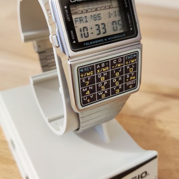 Casio DBC-610 Data Bank Telememo Calculator Vintage Watch made in 1985 | WatchCharts Marketplace