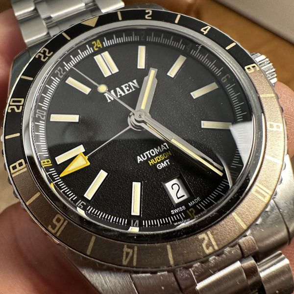 [WTS] Shades of Taupe Two Watch Collection: Maen Hudson GMT 38 & SPB145 ...