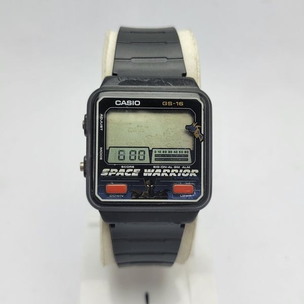 Casio Space Warrior 686 Vintage Menâ s Game Watch GS-16 | WatchCharts ...