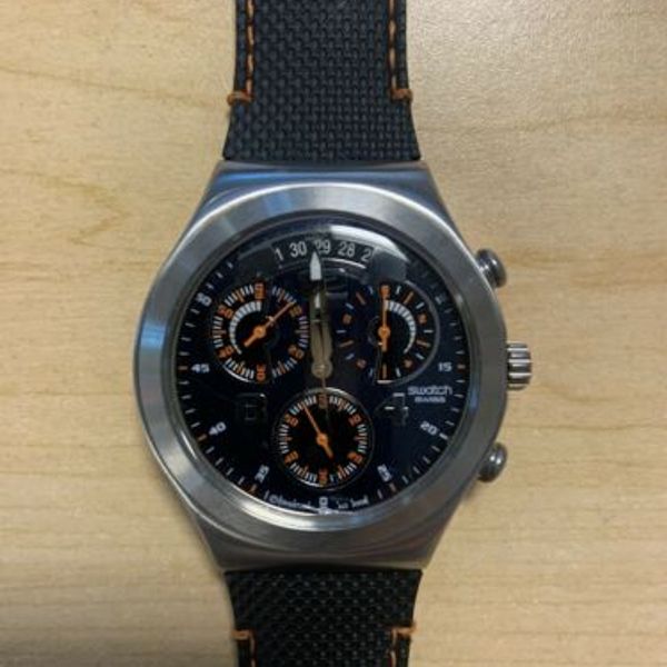 Swatch AG 2008 Chronograph Watch Mens Wristwatch Swiss | WatchCharts Marketplace