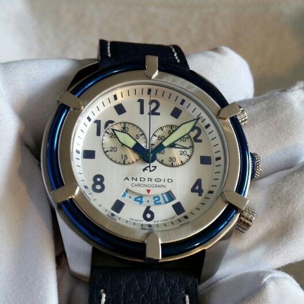 Android Naval Quartz Chronograph AD466BBUS | WatchCharts Marketplace