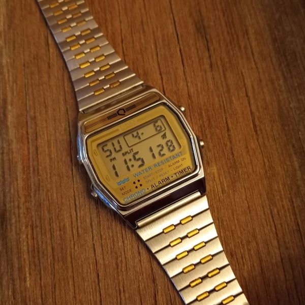 Vintage 1988 Timex Digital Alarm Chronograph Men's Watch PRISTINE ...