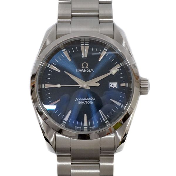 OMEGA [Omega] 2518.80 Seamaster Aqua Terra Blue Quartz Men's Diver ...