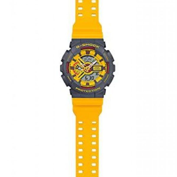 CASIO G-SHOCK GA-110Y-9AJF Yellow Vintage Color Limited Series Chrono ...