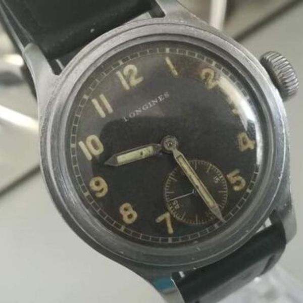 Longines DH German Military Watch Wehrmacht Heer Dienstuhr WW2 1943 ...