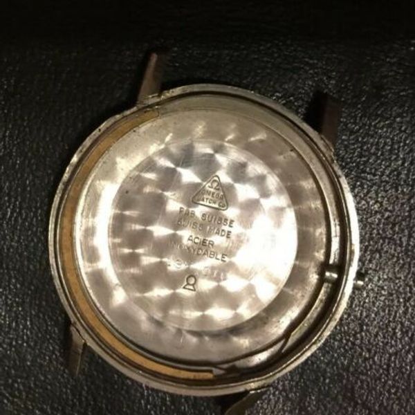 Vintage Omega Seamaster 135 010 Case Only Swiss Made For Parts ...