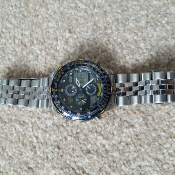 Citizen Eco-Drive Navihawk Men's Wrist Watch CTZ-E6758 pre-owned ...