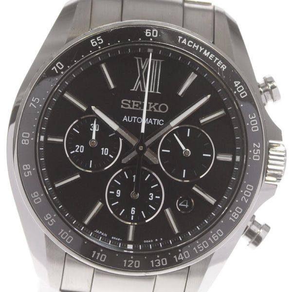 [SEIKO] Seiko Brights Mechanical Chronograph 8R48-00A0 Self-winding Men ...