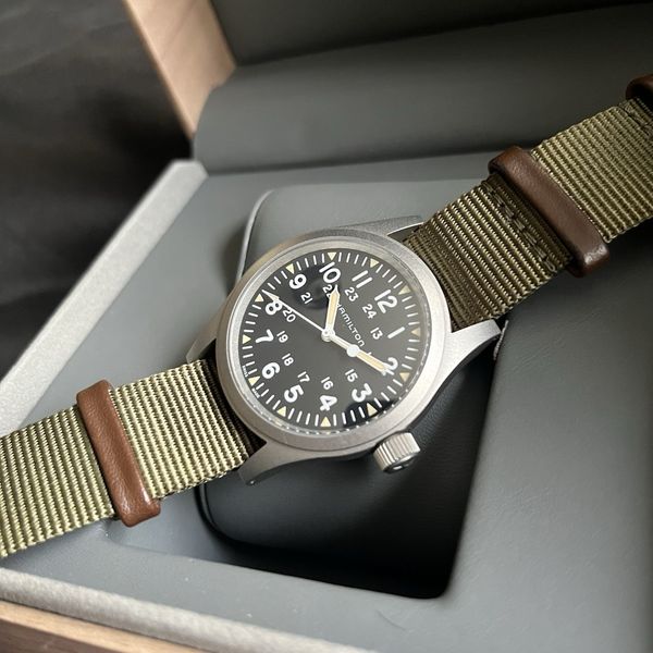 Hamilton Khaki Field Mechanical 38mm | WatchCharts Marketplace