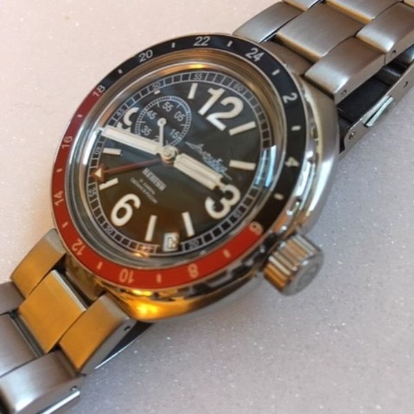 FS: Vostok Amphibian Neptune 960 GMT | WatchCharts Marketplace