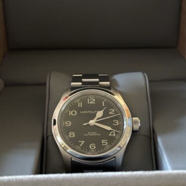 Hamilton Khaki Field Murph 38mm watch with Uncle Strap Bracelet ...
