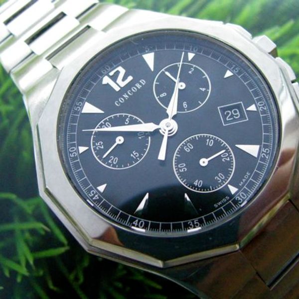 PRICE DROP!!!!! HEAVY CONCORD MARINER CHRONO QUARTZ | WatchCharts ...