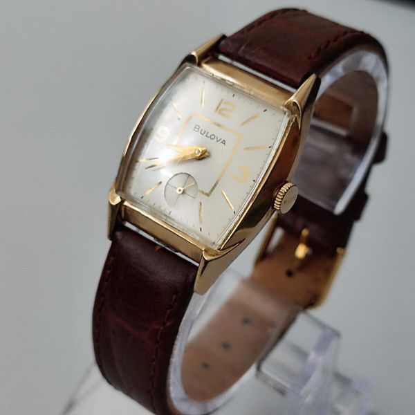 Vintage BULOVA Gents Manual Watch 17 Jewels 11 AL M7 c. 1967 ...