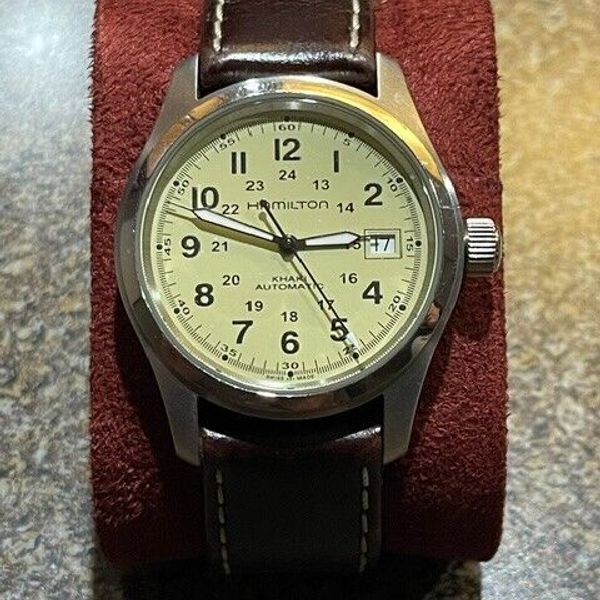 Hamilton Khaki Field Automatic 38mm H704450 | WatchCharts Marketplace